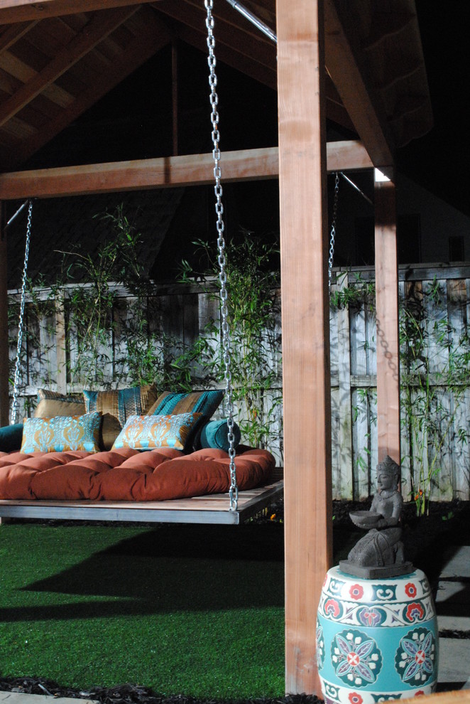 Thai inspired retreat - Asian - Patio - Sacramento - by Design by Misha ...