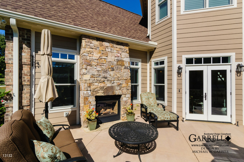 The Avalon Manor III House Plan 13152, Rear Patio - Classique ...