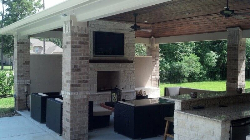 The Gameday - Patio - Houston - by Creekstone Outdoor Living | Houzz