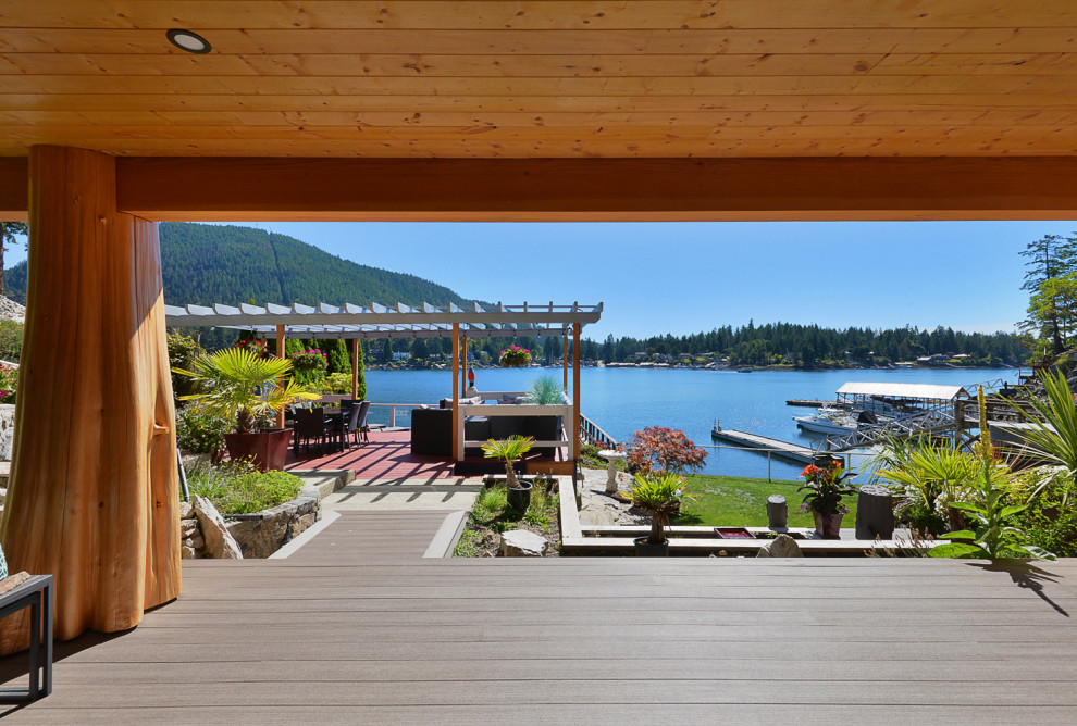 The Garden Bay Timber Frame Design - Bord de Mer - Terrasse et Patio ...