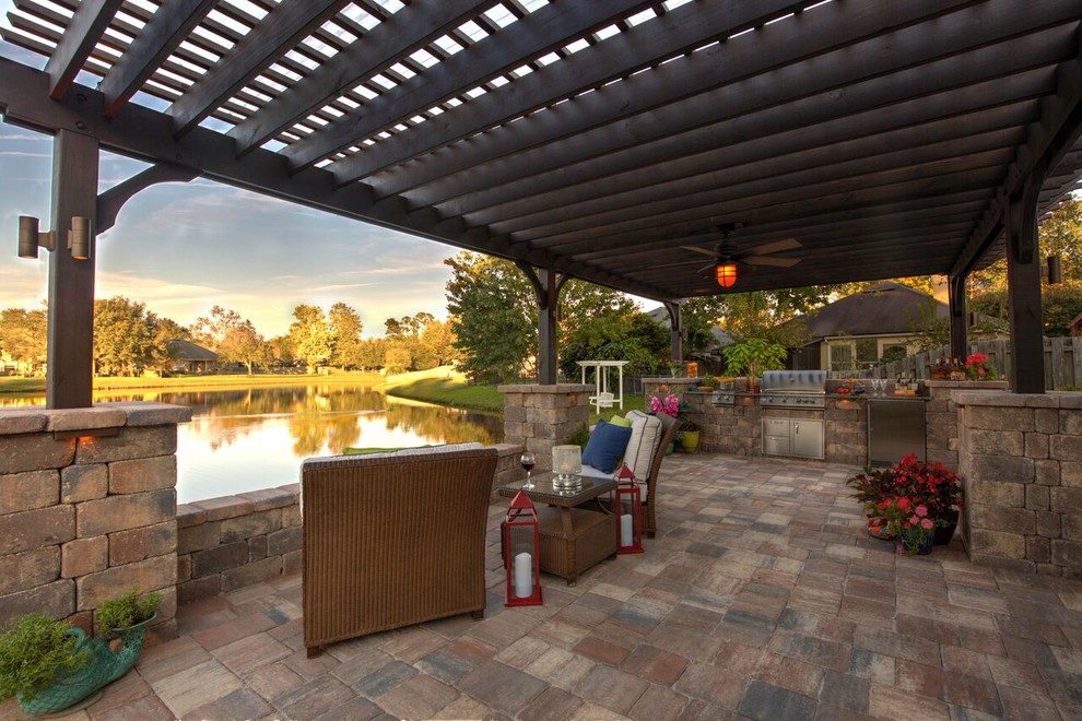 The Glisson Backyard Design Project - Traditional - Patio ...