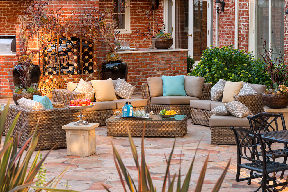 The Grand Patio - Traditional - Patio - Los Angeles - by Jason Lee ...