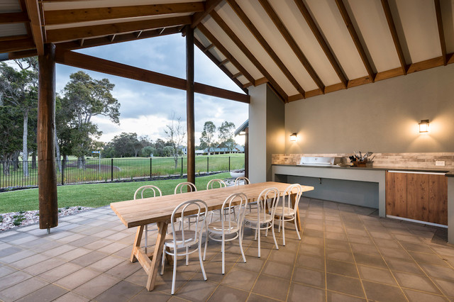 The Kalgup Retreat - Contemporary - Patio - Perth - by THE RURAL ...