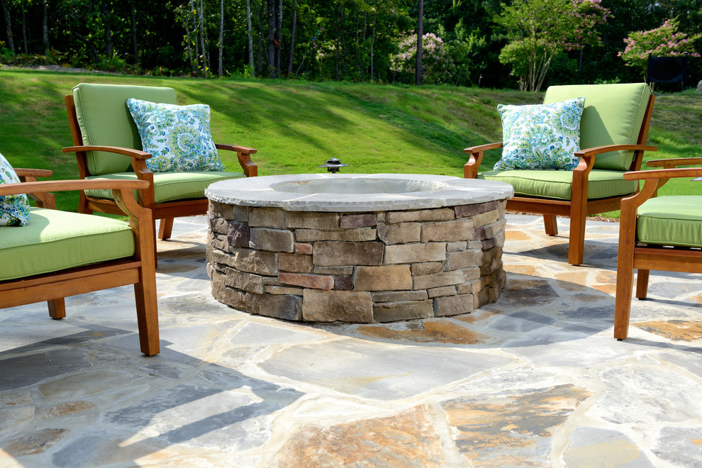 The Madelyn Homeplan - Traditional - Patio - Raleigh - by Terramor ...