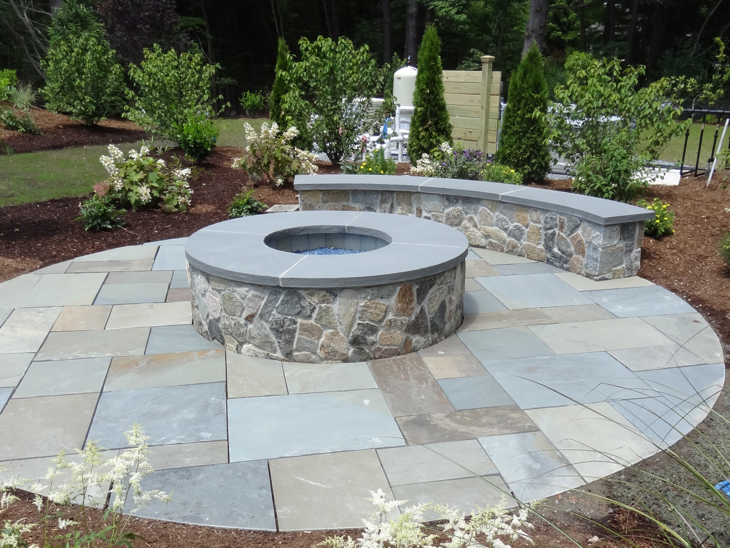 Paver Stone Fire Pit