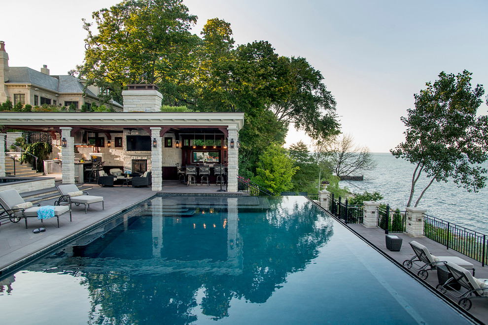 The North Shore, Illinois - Traditional - Pool - Chicago - by Kalamazoo ...