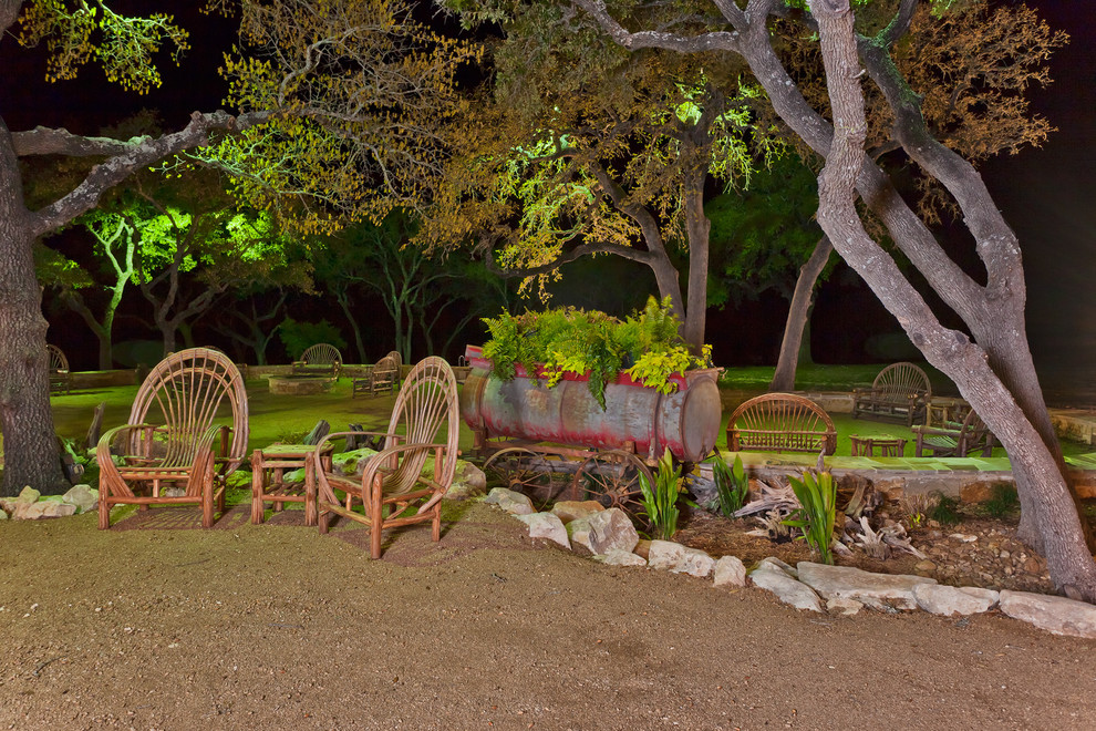The Party Barn @ Branded T Ranch - Rustic - Patio - Austin - by Todd ...