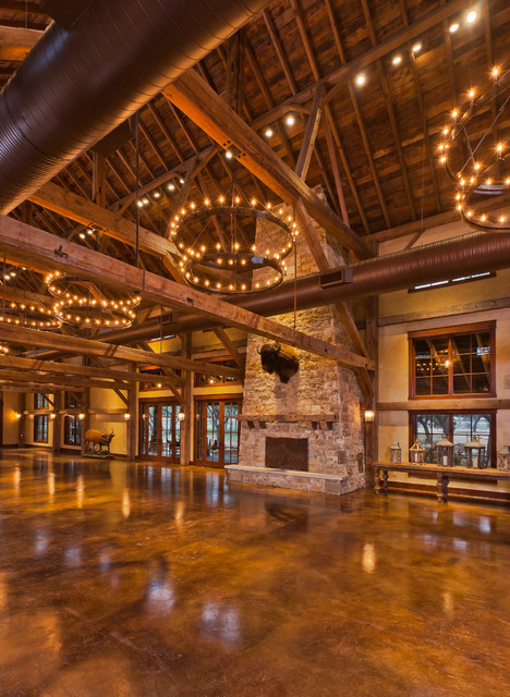 The Party Barn @ Branded T Ranch - Rustic - Patio - Austin - by Todd ...