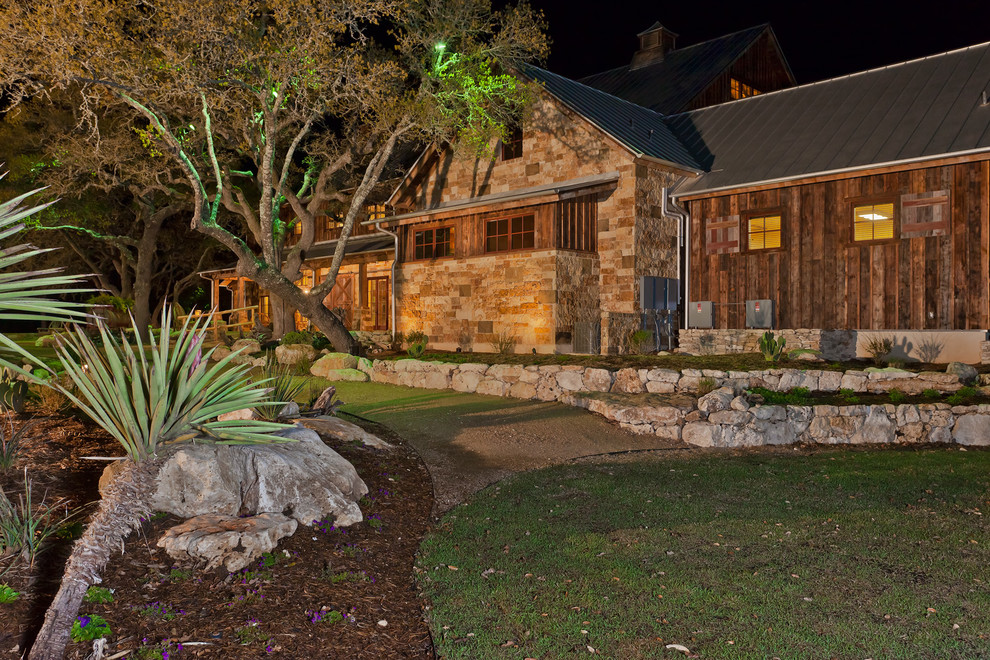The Party Barn @ Branded T Ranch - Rustic - Patio - Austin - by Todd ...