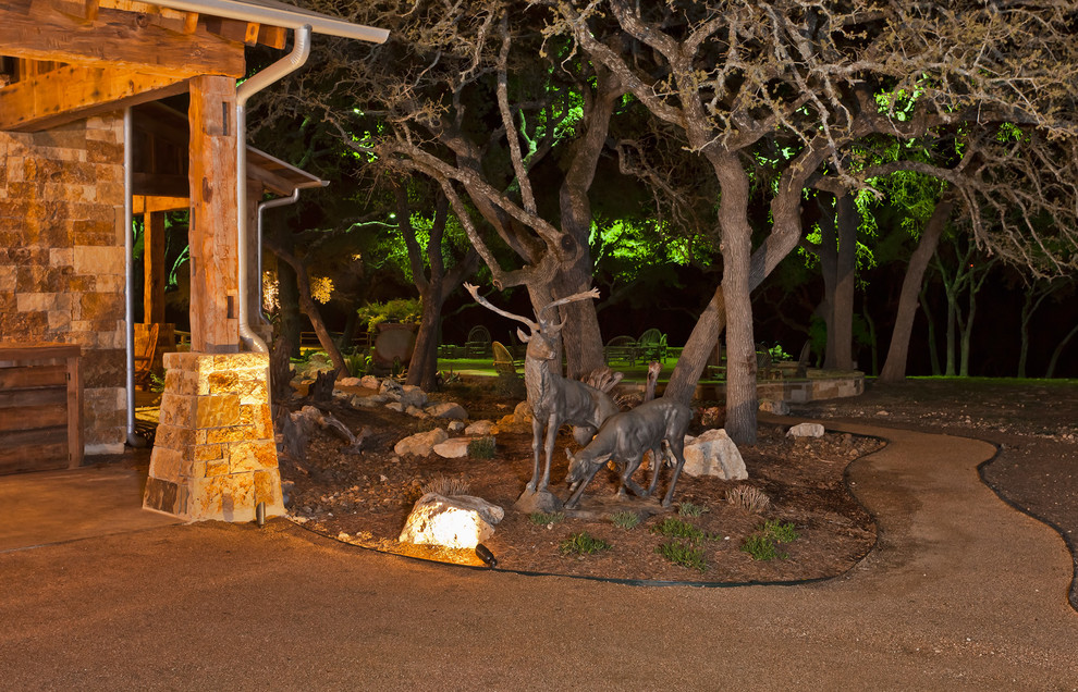 The Party Barn @ Branded T Ranch - Rustic - Patio - Austin - by Todd ...