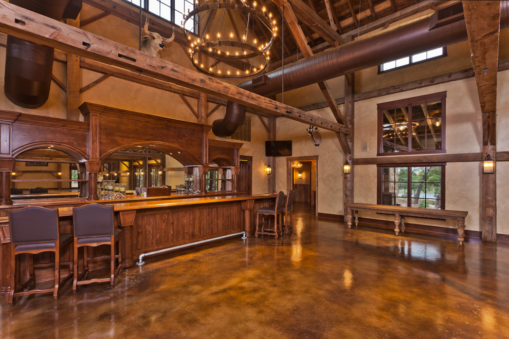 The Party Barn @ Branded T Ranch - Rustic - Patio - Austin - by Todd ...