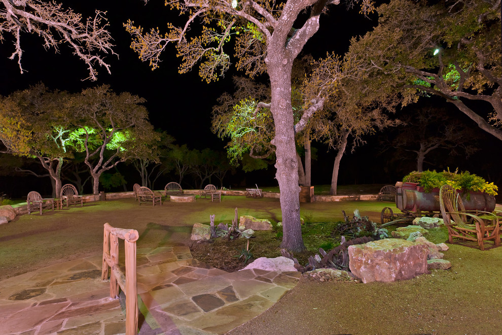 The Party Barn @ Branded T Ranch - Rustic - Patio - Austin - by Todd ...