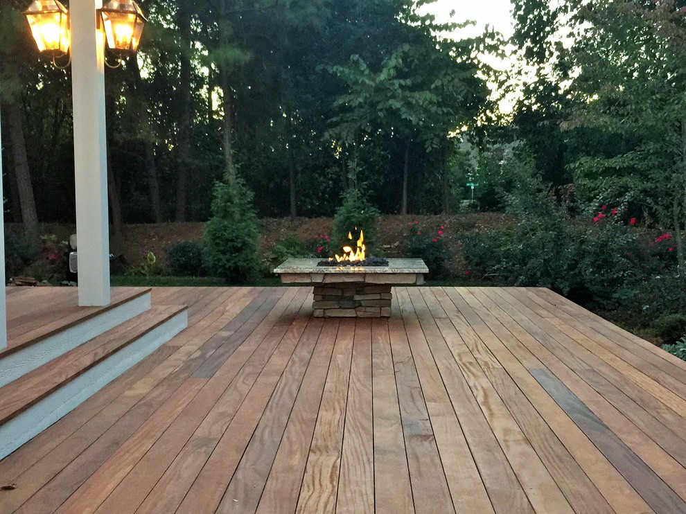 "The Peninsula" Custom Teak Deck, Pergolas, Outdoor Kitchen & Firepit ...