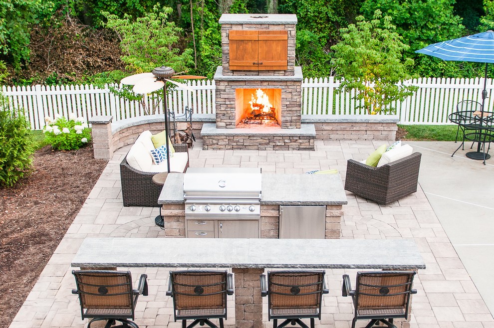 The Perfect Game Day or Movie Night Spot - Traditional - Patio ...