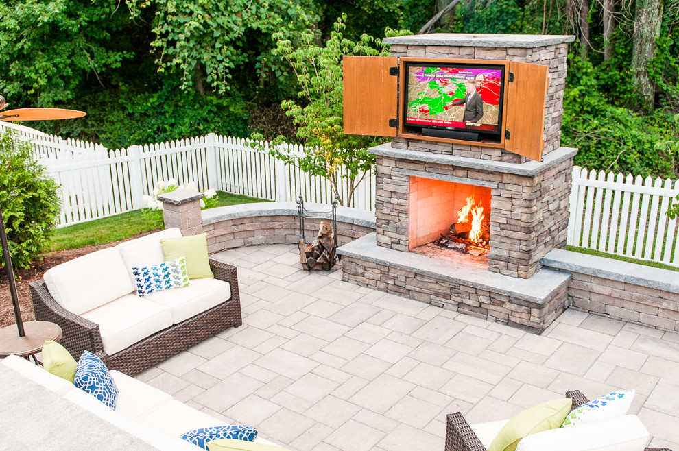 The Perfect Game Day or Movie Night Spot - Traditional - Patio ...