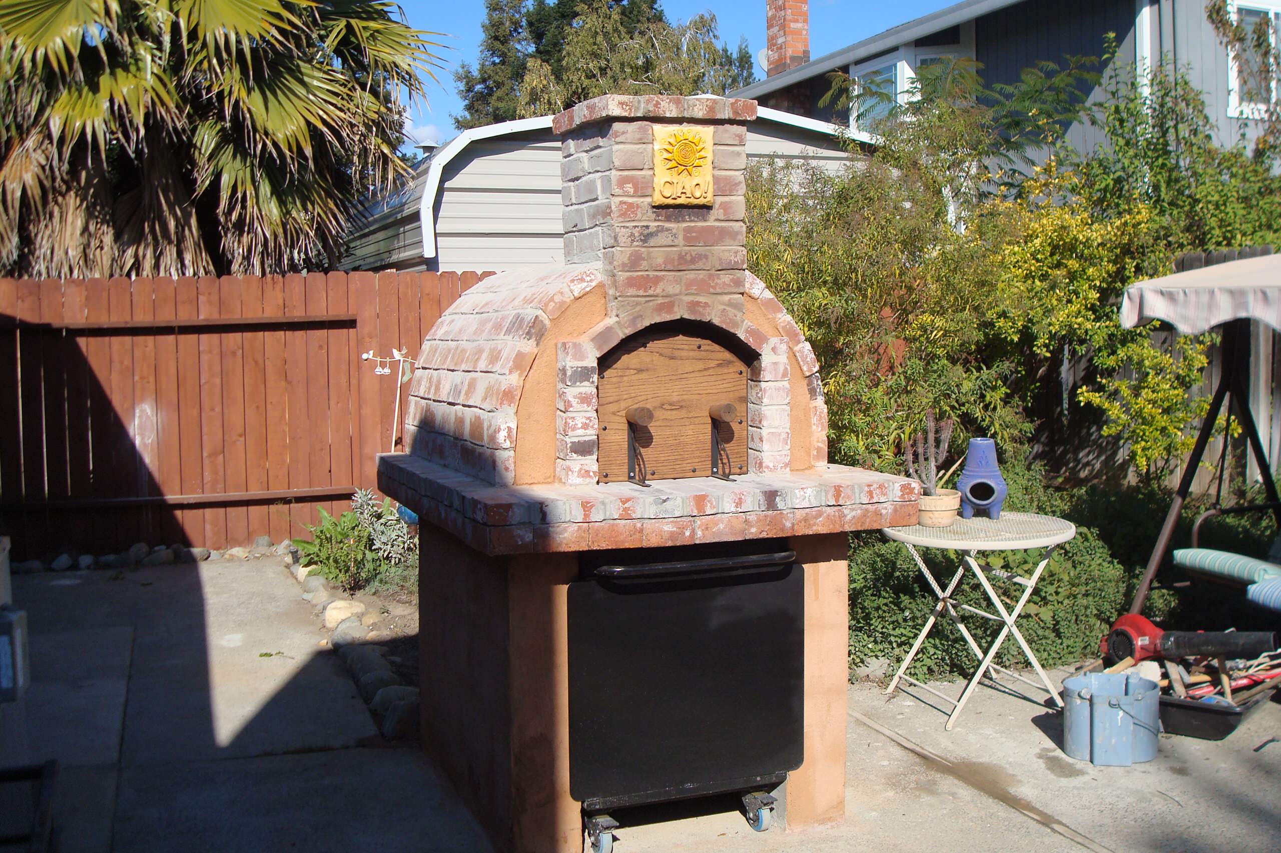 Building An Outdoor Brick Smoker