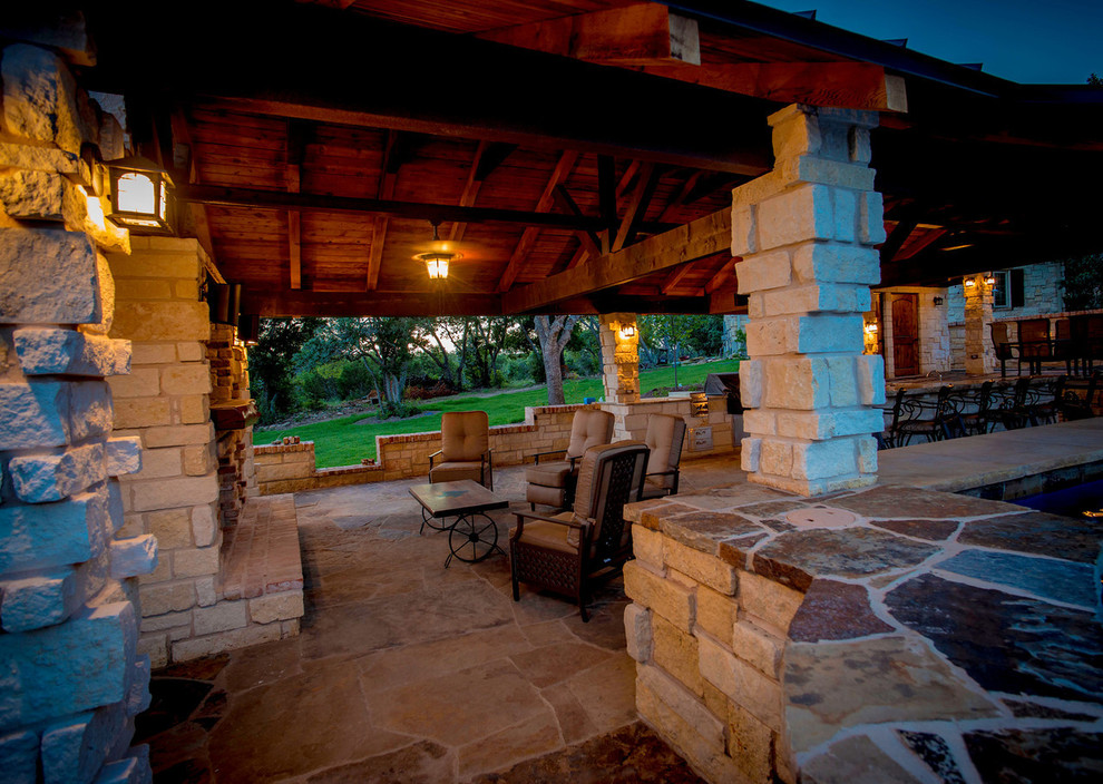 The Ranch - Traditional - Patio - Austin - by Cascade Custom Pools | Houzz