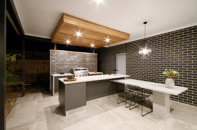 The Regency display home, Traralgon - Contemporary - Patio - Melbourne ...