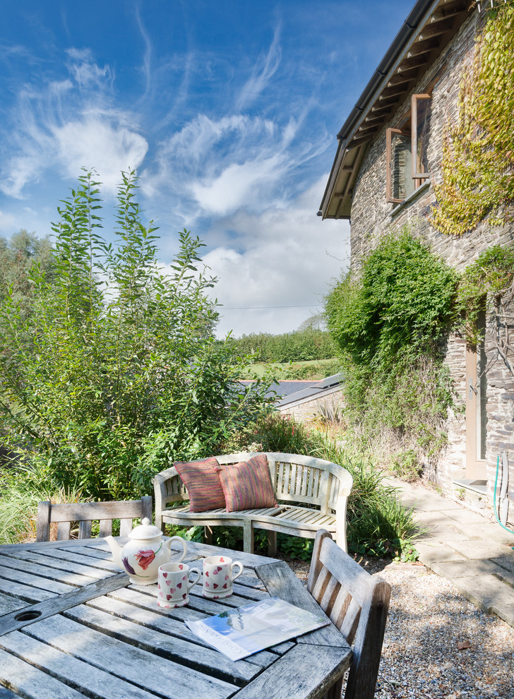 The Secret Barns - Farmhouse - Patio - Devon - by Colin Cadle ...