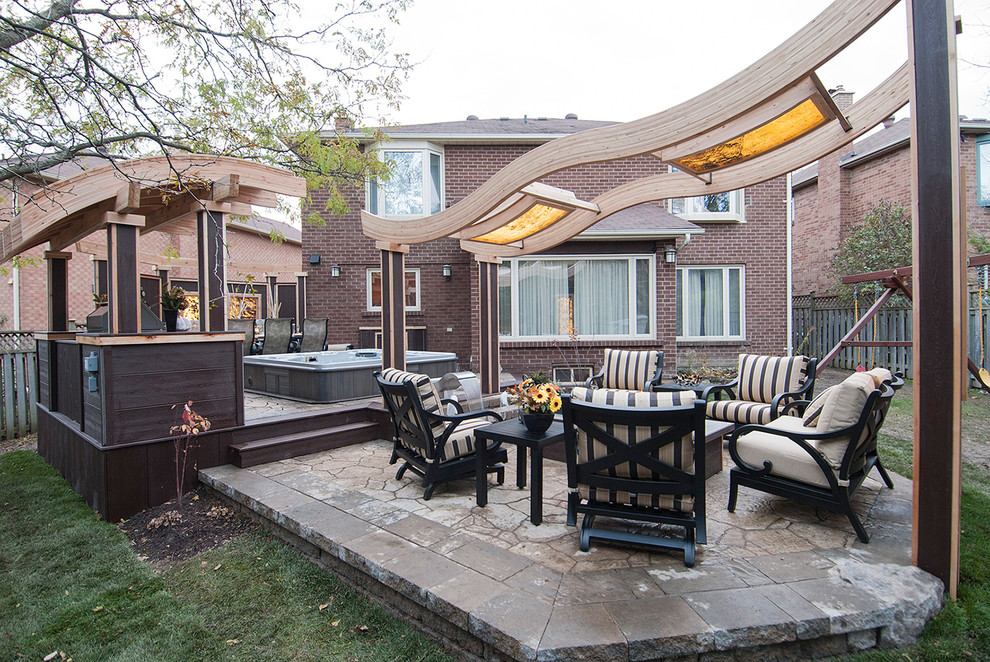 The Stone Deck - Traditional - Patio - Toronto - by Paul Lafrance ...