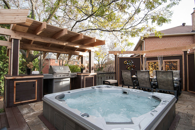 The Stone Deck - Traditional - Patio - Toronto - by Paul Lafrance ...