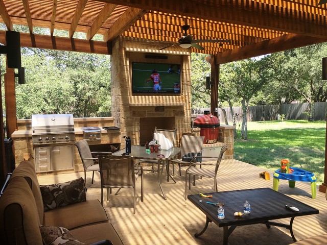 The Ultimate Outdoor Man Cave Tucked Between High Vista and Northview ...