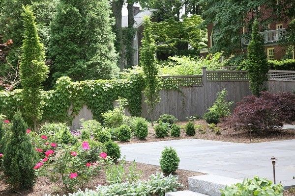 This project introduced an outdoor terrace to the property. - Craftsman ...
