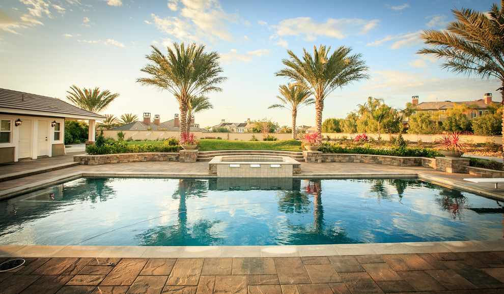 Thorton Project : Western Outdoor Designs - Traditional - Pool - San ...