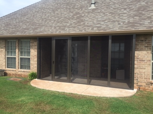 TIger WIre Screen Systems Enclosed Porch - Traditional - Patio ...