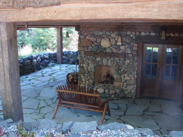 Timber Frame Projects (2) - Montagne - Terrasse et Patio - Minneapolis ...