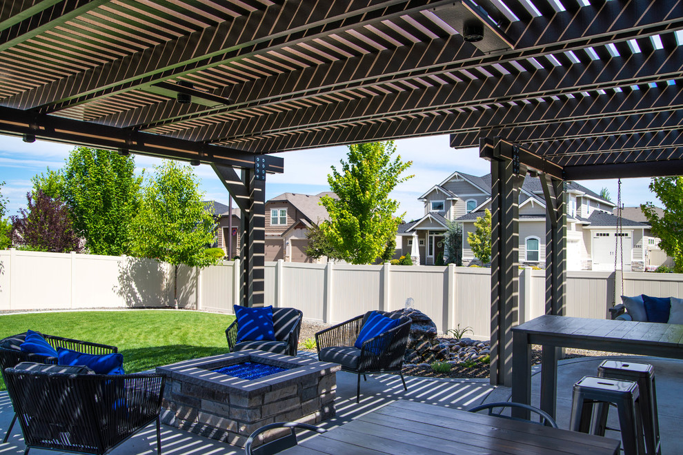 Timber Frame - Craftsman - Patio - Boise - by ShadeWorks, Inc. | Houzz