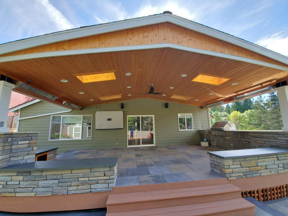 Timberline Patio Staining! - Patio - Seattle - by Tenhulzen Painting ...