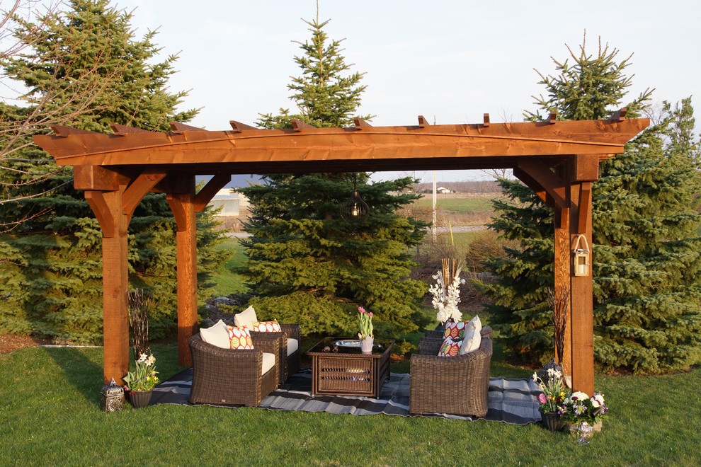 Timberlite Pergola - Craftsman - Patio - Toronto - by Dave VanAm Inc ...