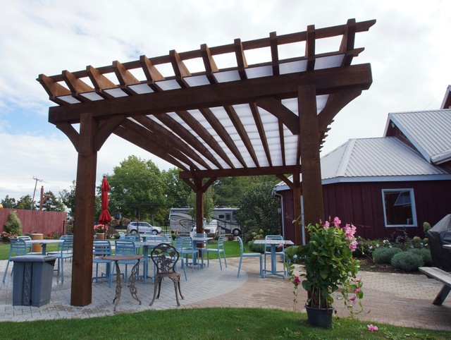 Timberlite Pergola - Craftsman - Patio - Toronto - by Dave VanAm Inc ...