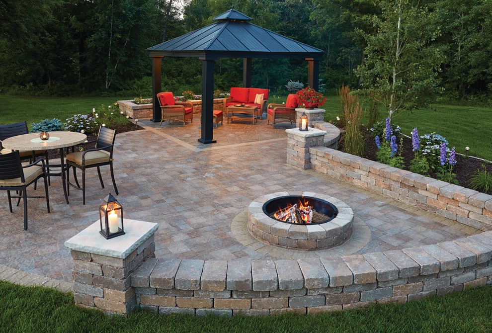 Timberwall Landscape & Masonry Products - Transitional - Patio ...