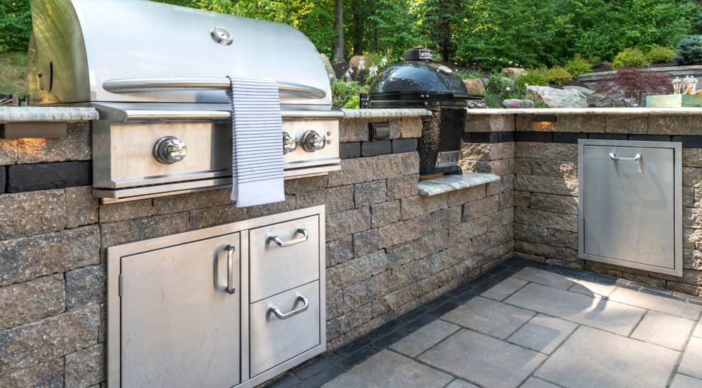 Timeless Beauty - Perfect Outdoor Kitchen - Patio - Other - by Unilock ...