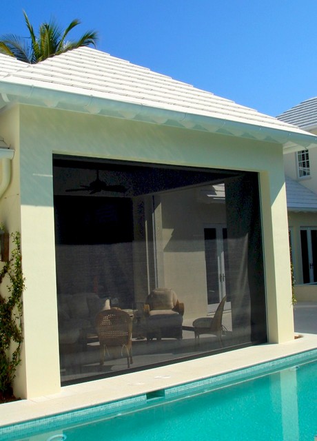 Titan Screen Private Residence - Built in - Patio - Miami - by Titan ...