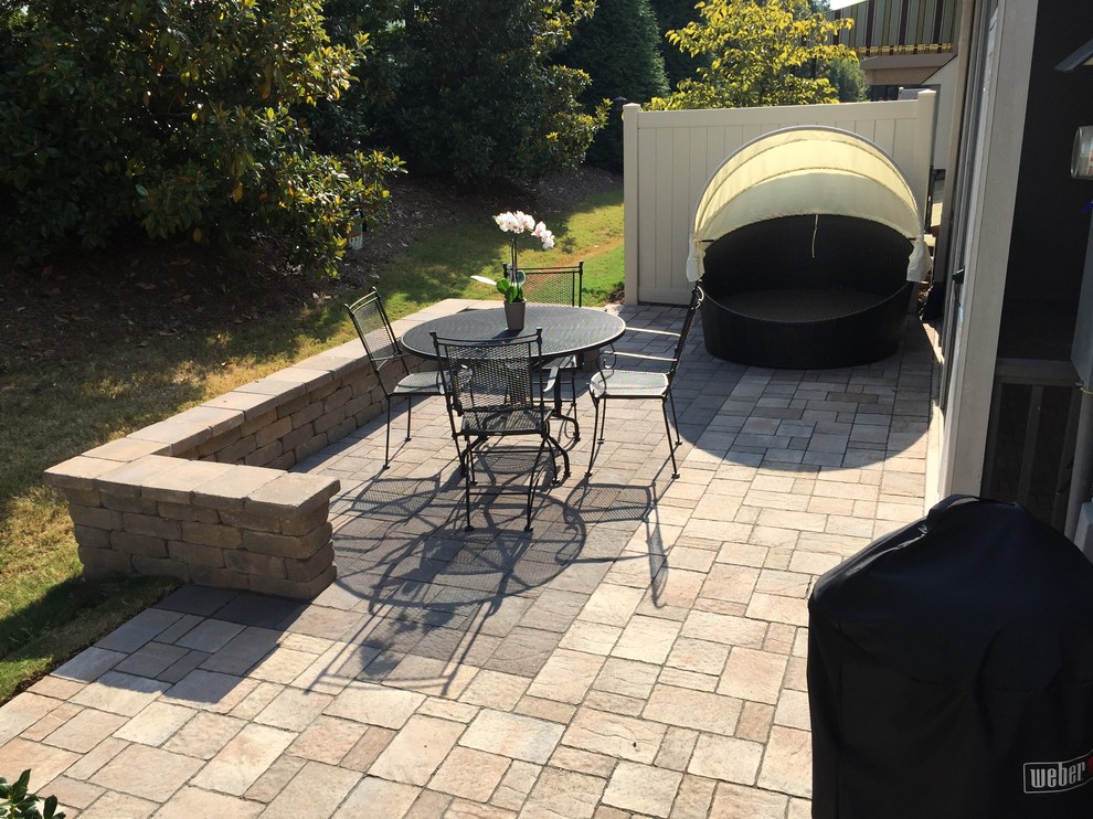Townhome patio in Cary, NC - Traditional - Patio - Raleigh - by ...