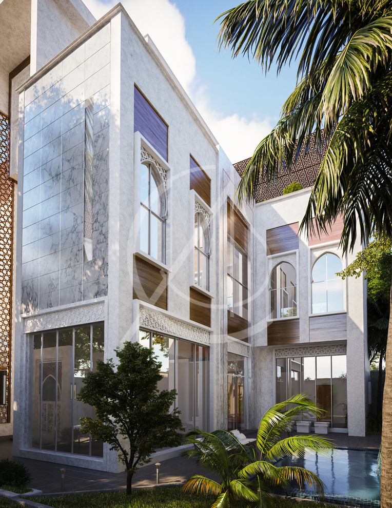 Traditional Arabic House Design - Traditional - Patio - London | Houzz