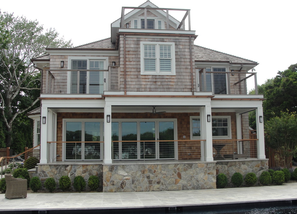 Traditional Hamptons with a Twist - Traditional - Patio - New York - by ...