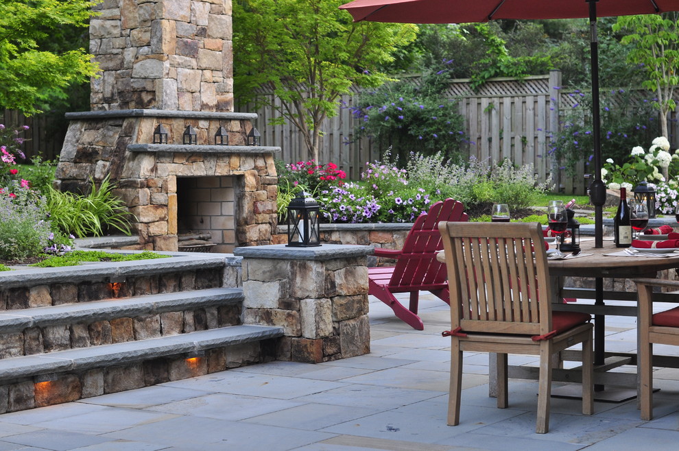 Traditional Patio and Walls - Traditional - Patio - DC Metro - by Grow ...