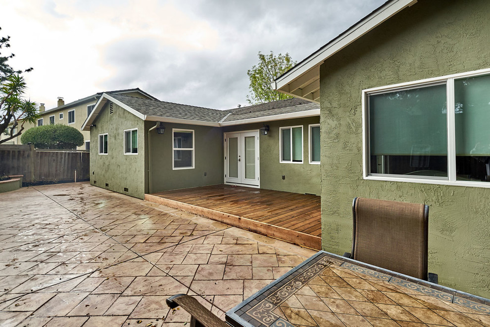Traditional Ranch Home in Cupertino - Traditional - Patio - San ...