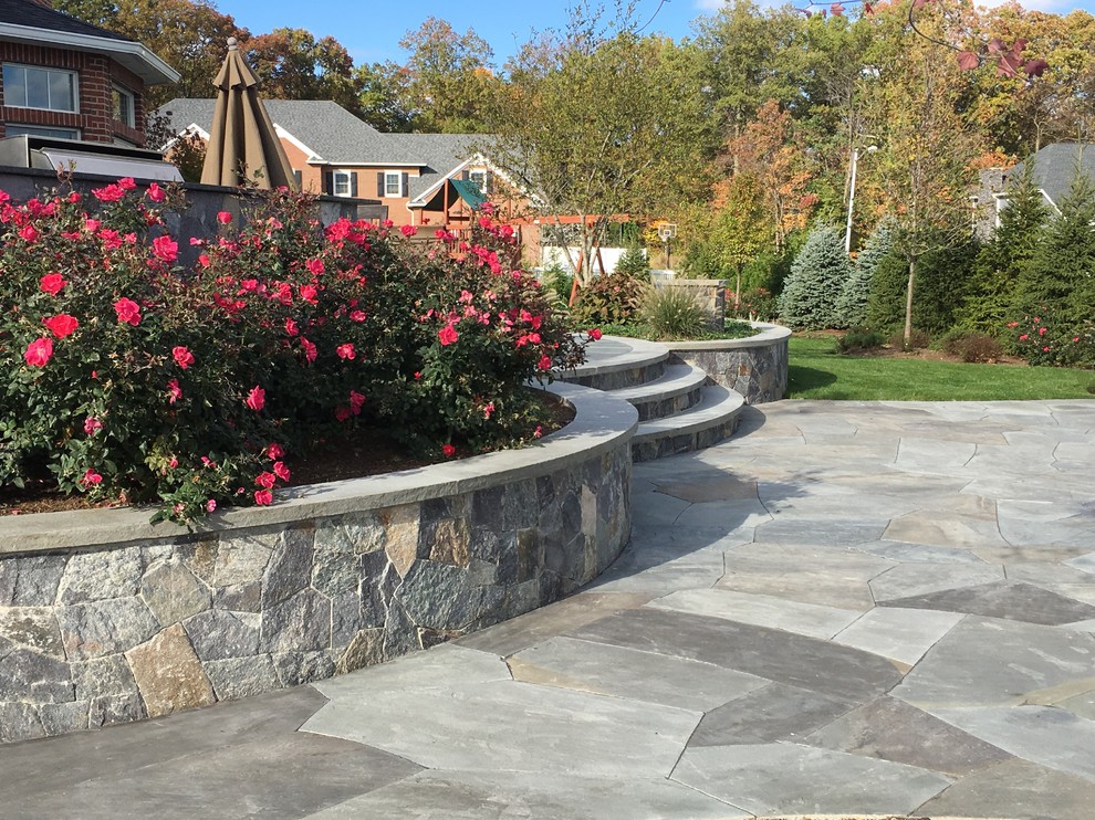 Traditional Residential Landscaping and Paving - Traditional - Patio ...