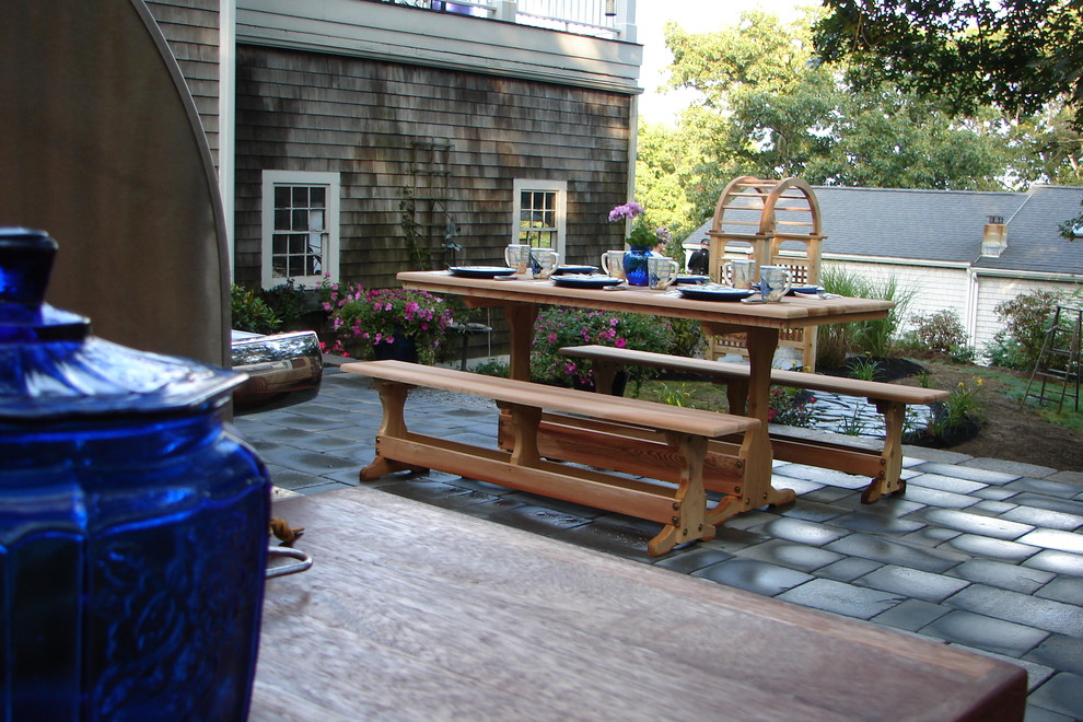 Treated Pine Trestle Picnic Table - Contemporary - Patio - Other - by ...
