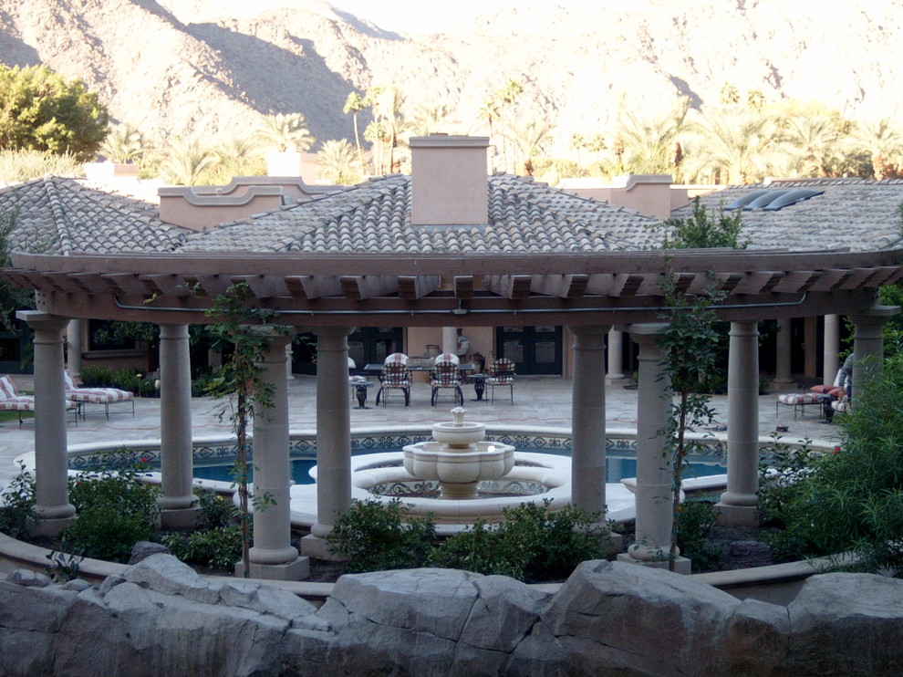 Trellis and Pool - Patio - Los Angeles - by James Dean Design | Houzz IE