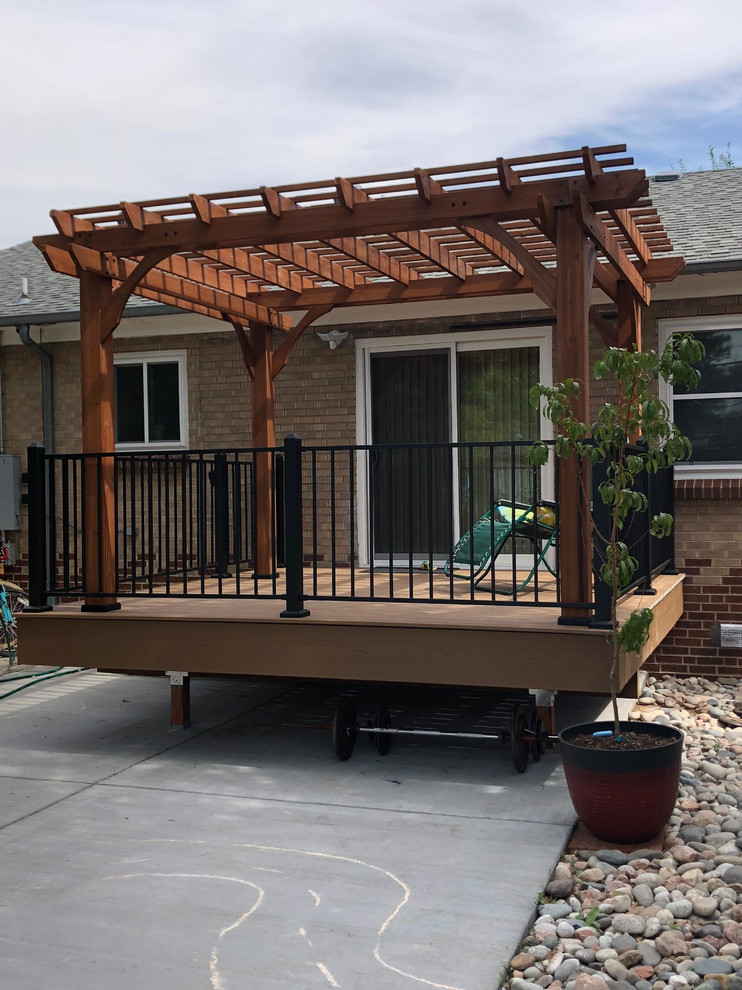 Trex select saddle deck and pergola - Patio - Denver - by We Build It ...