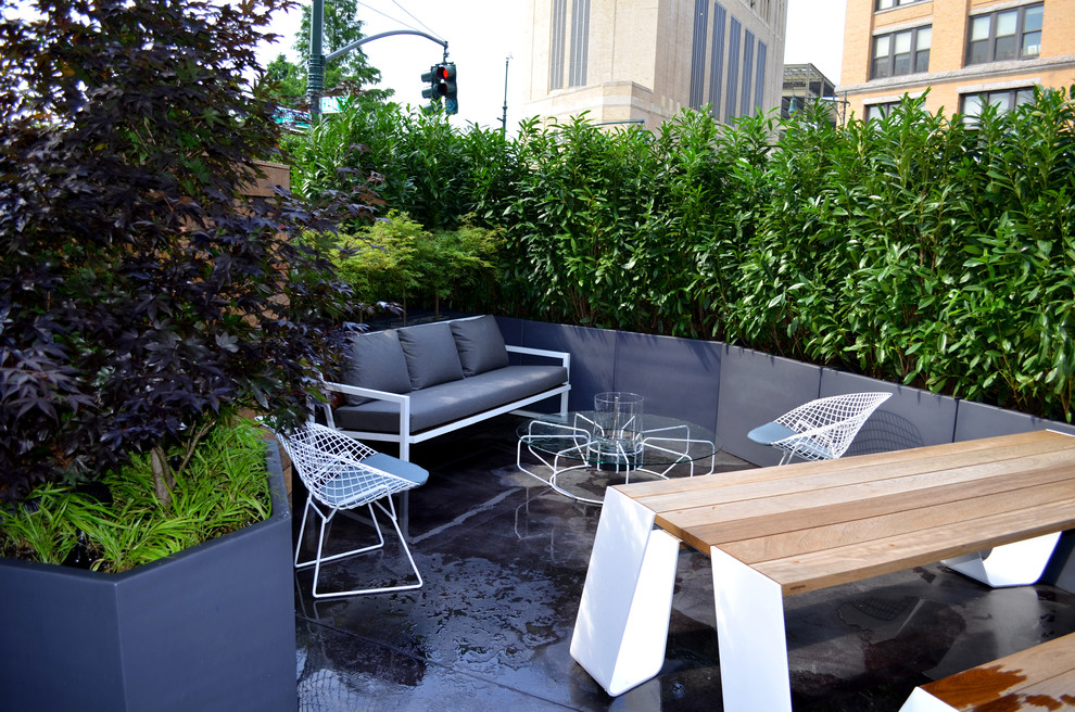 Tribeca Backyard Garden by Jeffrey ERb - Contemporary - Patio - New ...
