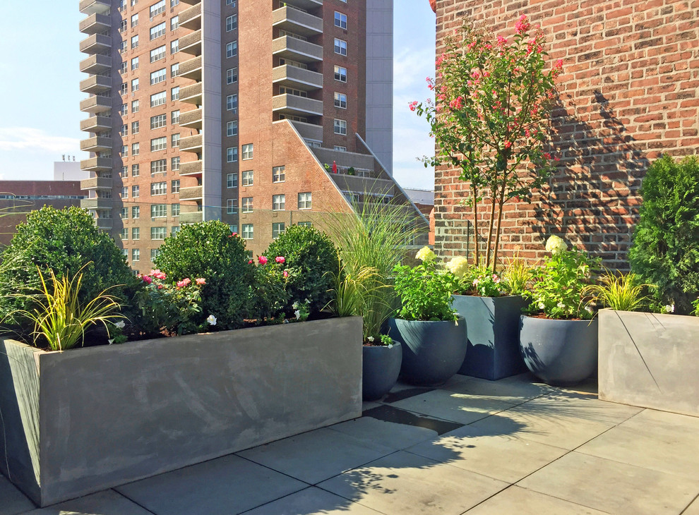 TriBeCa, NYC Rooftop Terrace Landscaping - Contemporary - Patio - New ...