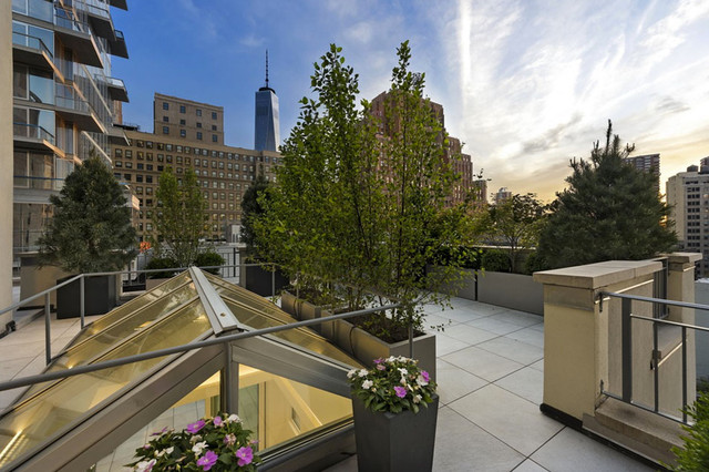 Tribeca Triplex - Contemporary - Patio - New York - by New York Decks ...