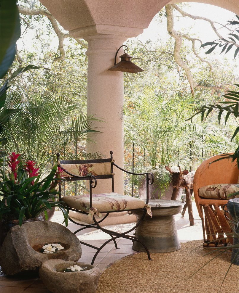 Tropical Hacienda Terrace - Mediterranean - Patio - San Francisco - by ...